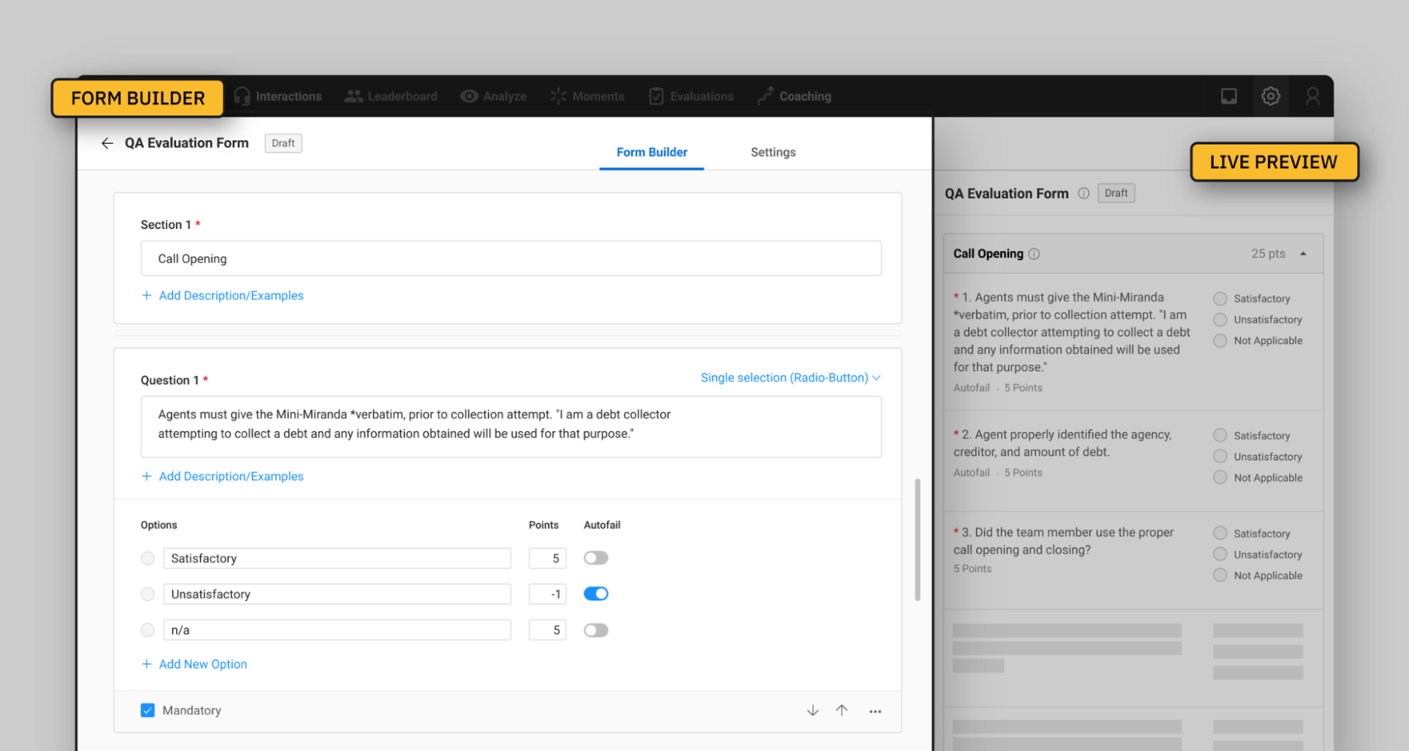 Level up QA Evaluations with these new and exciting features